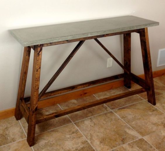 How to Build a DIY Concrete Table for Beginners - DIY Pete