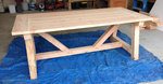 How to Build a Rustic and Bold Farm Table - DIY Projects with Pete