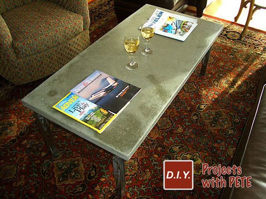 Concrete Tables 101 - Get creative, the possibilities are limitless!