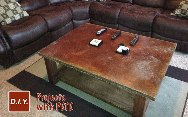 Concrete Tables 101 - Get creative, the possibilities are limitless!