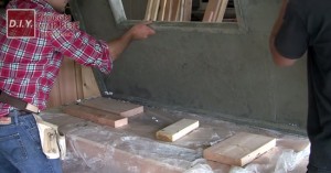 Patio Bar Plans - Concrete Counter and Cedar Base