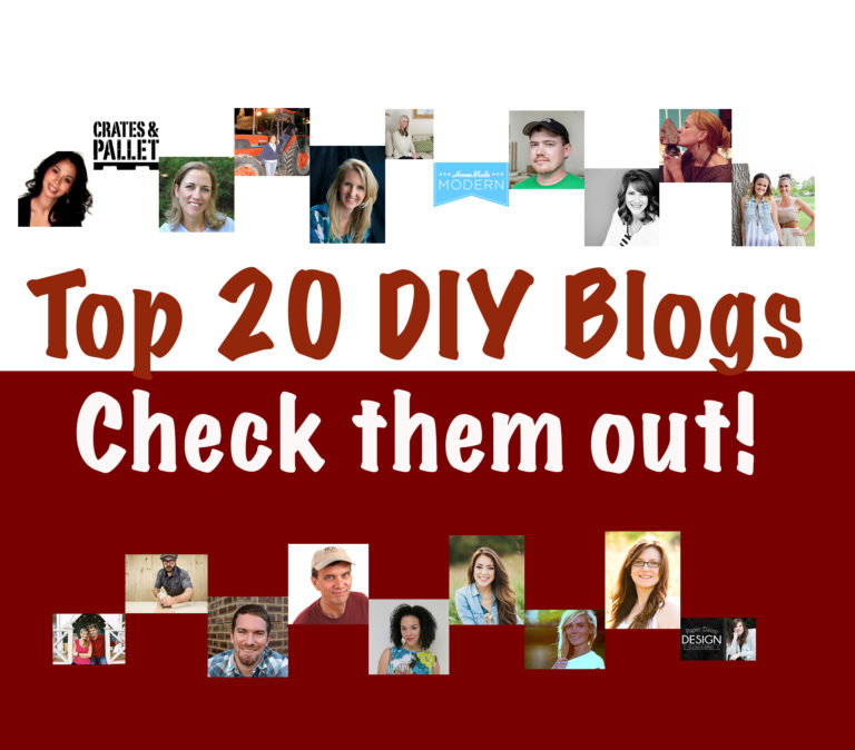 The Top 20 DIY Blogs - DIY Projects With Pete