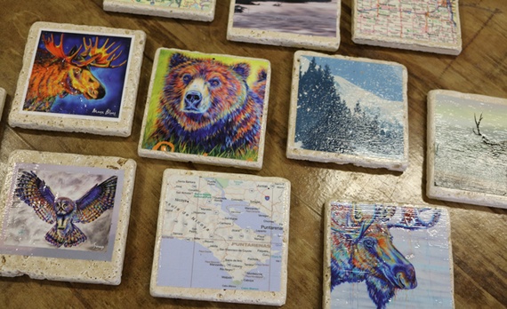 How to Make Tile Coasters