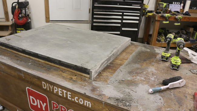 How to Make a Concrete Table