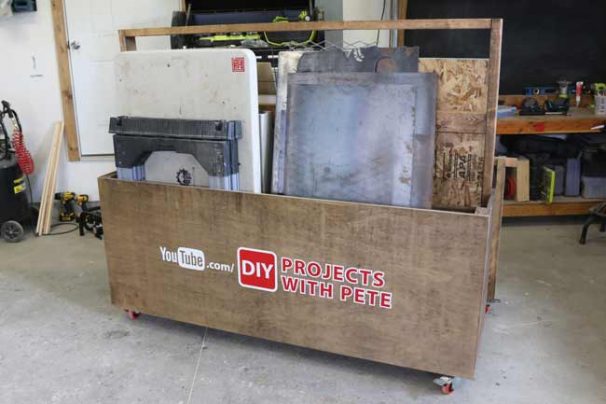 DIY Plywood Cart with Plans - DIY Projects With Pete