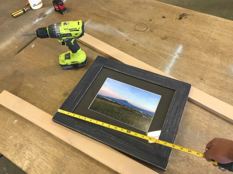 Framed Photo Hidden Storage