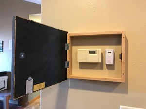 Framed Photo Hidden Storage