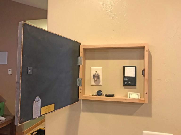 Framed Photo Hidden Storage