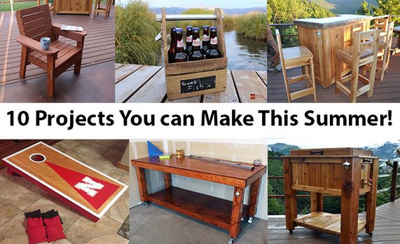 10 DIY Summer Project Ideas - DIY Projects With Pete