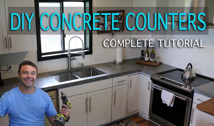 How to Make Concrete Countertops | Complete Tutorial