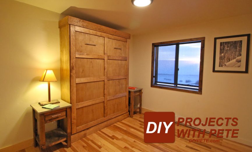 DIY Murphy Bed - DIY Murphy Bed Tutorial and Video