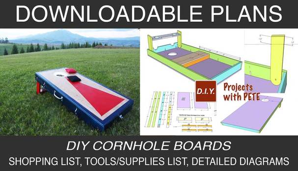 How to Make Cornhole Boards - Cornhole Board Plans and Tutorial