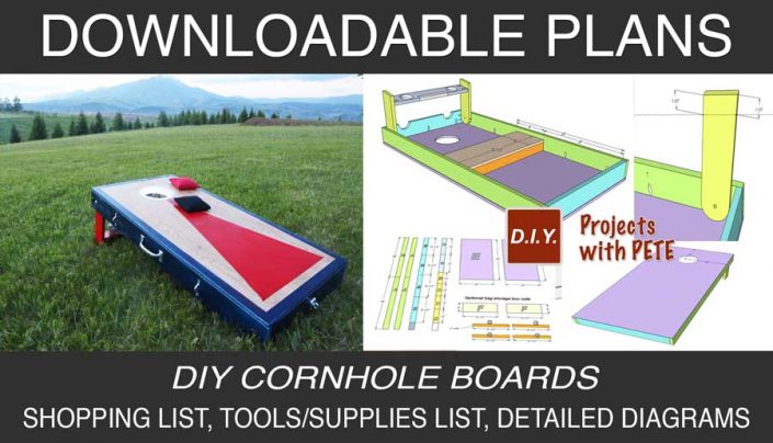 How to Make Cornhole Boards - Cornhole Board Plans and Tutorial
