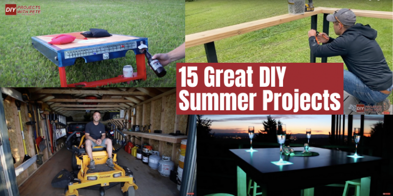 15 Great DIY Summer Projects - DIY Projects With Pete