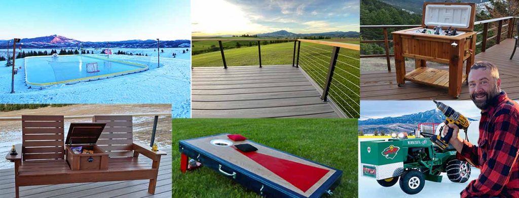 DIY Projects With Pete | Woodworking, Concrete, Backyard Hockey Plans