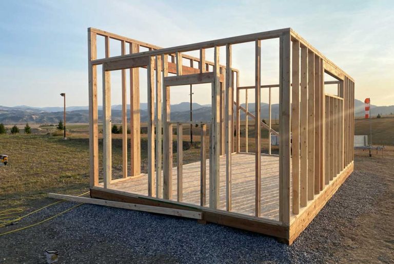 How to build a lean to shed