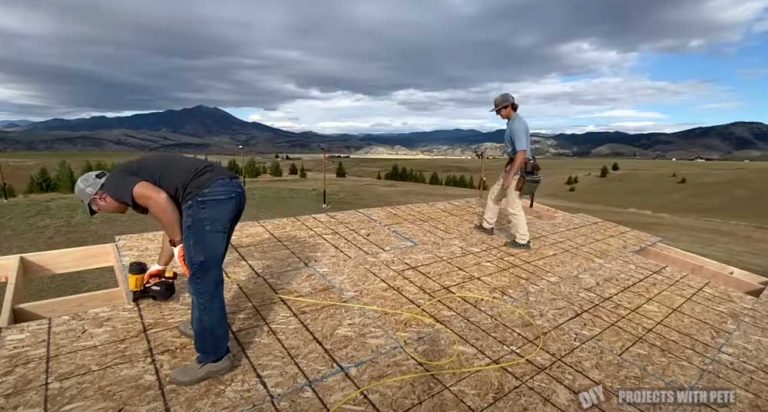 How to build a lean to shed from start to finish