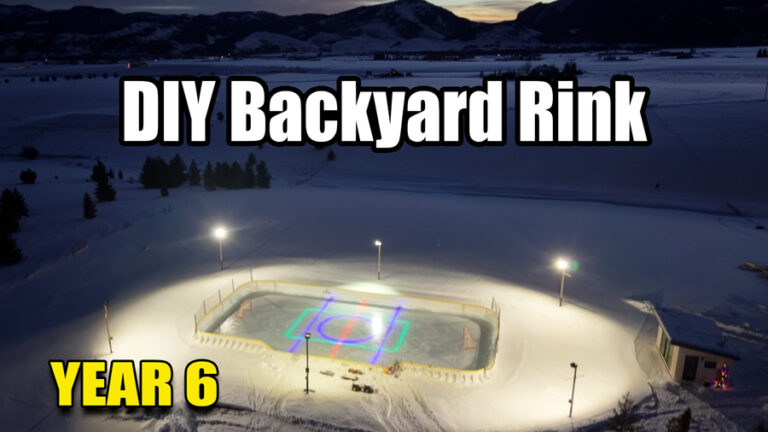How to Build an Outdoor Hockey Rink – The Ultimate DIY Guide to Your ...